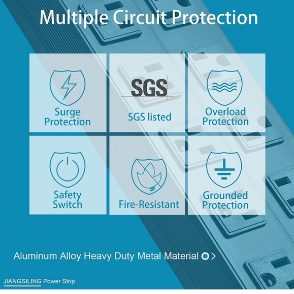 Tablets & Accessories | Power Strip 1 Outlets Extension Cord 6 Feet ...